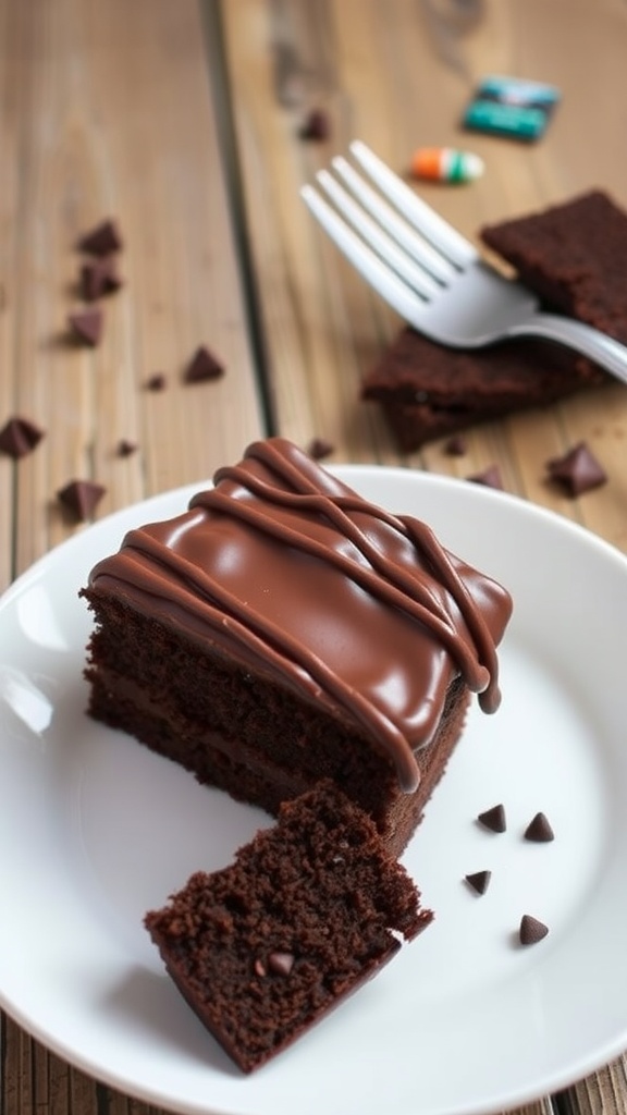Quick and Easy Two-Egg Chocolate Cake